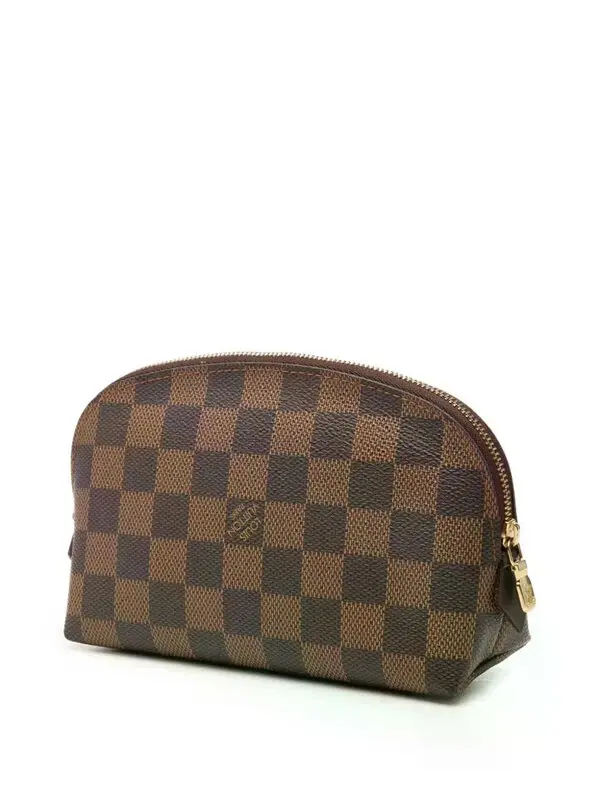 LOUIS VUITTON 2006 Damier Ebene Cosmetic Pm Pouch