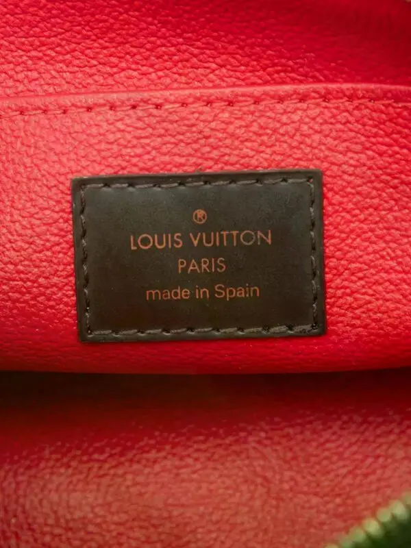 LOUIS VUITTON 2006 Damier Ebene Cosmetic Pm Pouch