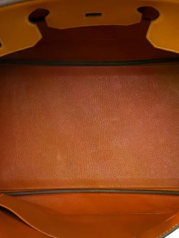 Hermès 1997-2014 Epsom Candy Birkin Retourne 35 Handbag