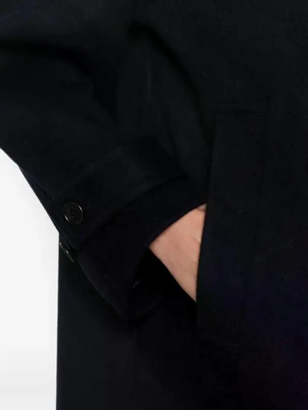 NICHOLSON & NICHOLSON Button-up Collared Coat