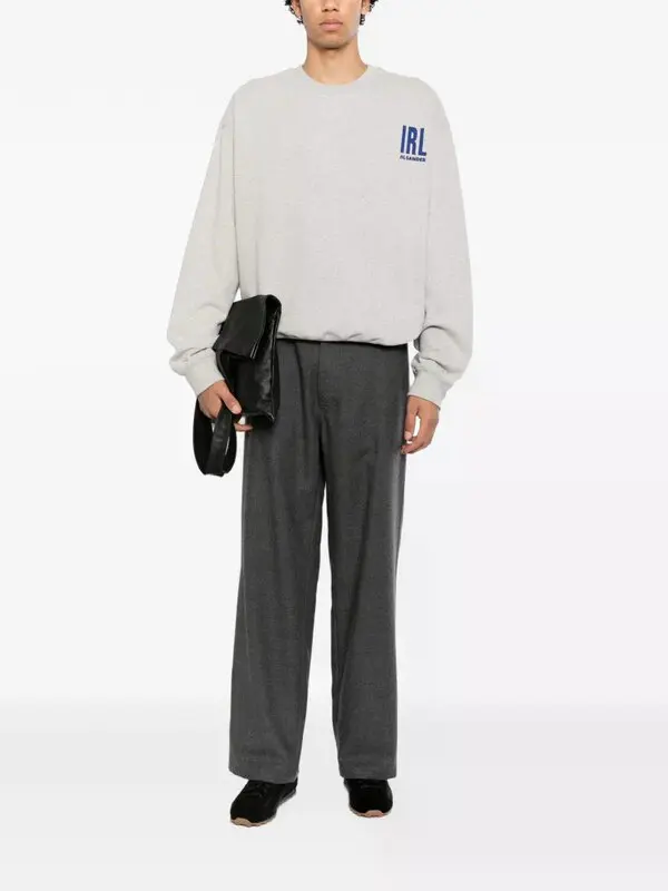 JIL SANDER Logo Print Sweatshirt
