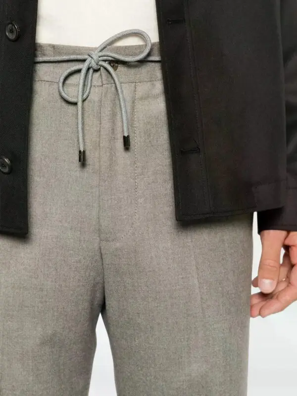 Corneliani Tailored Trousers With Drawstring Waistband