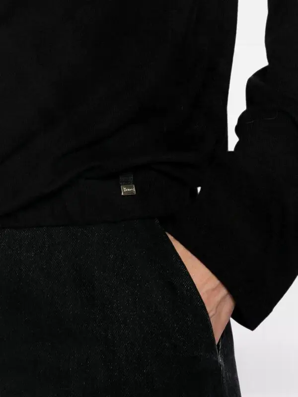 Herno Cowl-neck Long-sleeve Sweater
