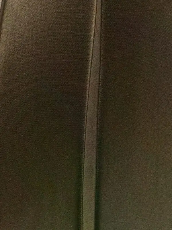 Vince Pleated Satin Midi Skirt