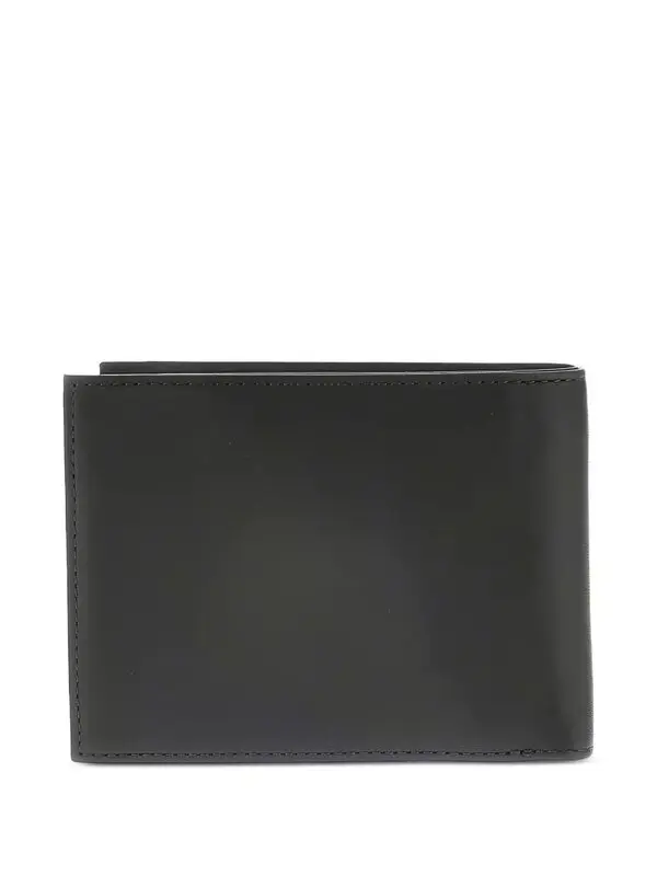 Emporio Armani Logo-plaque Bifold Wallet - Black