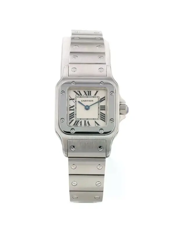 Cartier 2000s Santos Galbée 23mm Stainless Steel Watch - Neutrals