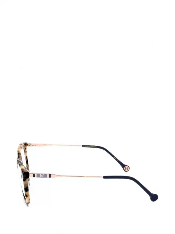 Carolina Herrera Tortoiseshell-effect Square-frame Glasses