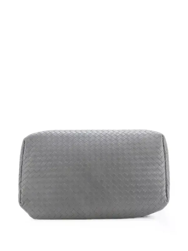 Bottega Veneta Roma Bag Intrecciato Nappa Medium Tote Bag - Grey