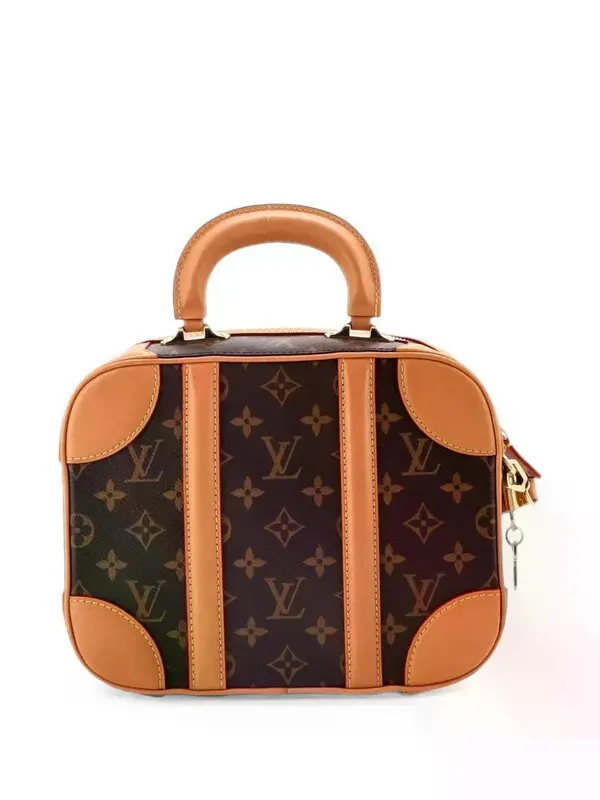 LOUIS VUITTON Valisette Handbag Monogram Canvas Pm Satchel