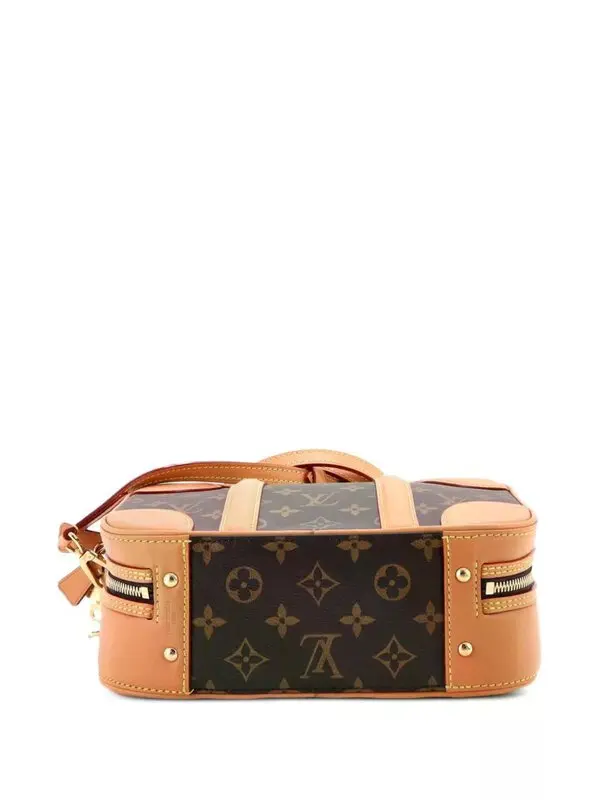 LOUIS VUITTON Monogram Canvas Pm Satchel - Brown