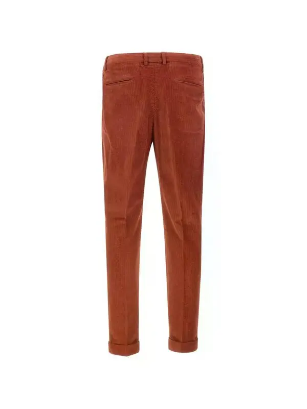 DEVORE INCIPIT Ribbed Pleated Trousers