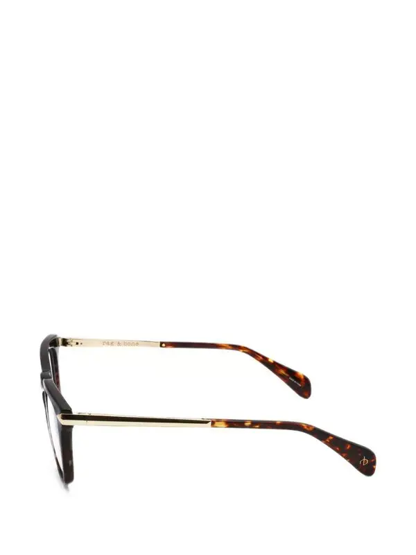 Rag & Bone Square-frame Tortoiseshell Glasses - Blue
