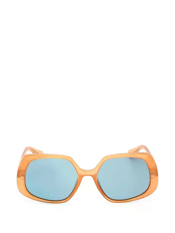 Guess Oversized Geometric-frame Sunglasses