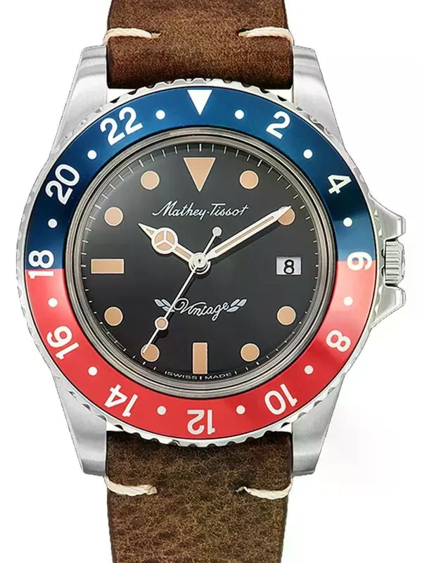MATHEY TISSOT Vintage Gmt Watch