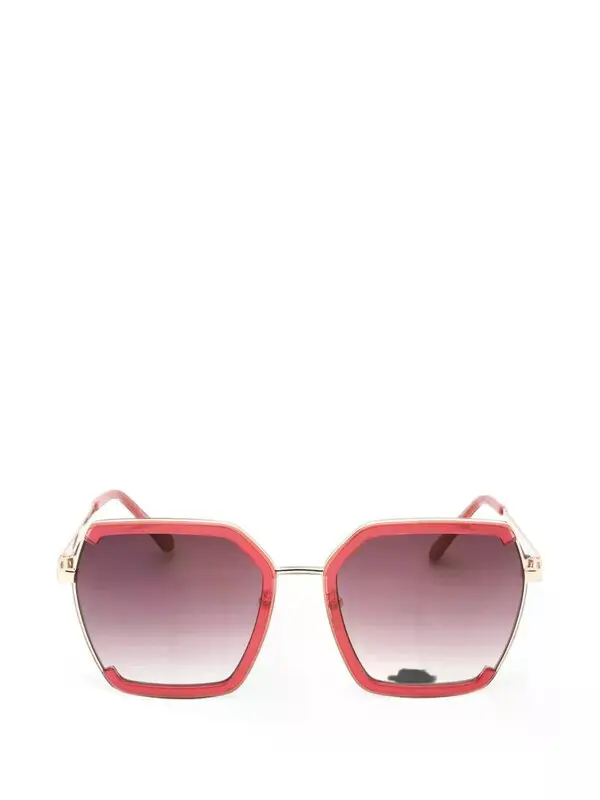 Guess Oversized Geometric-frame Sunglasses