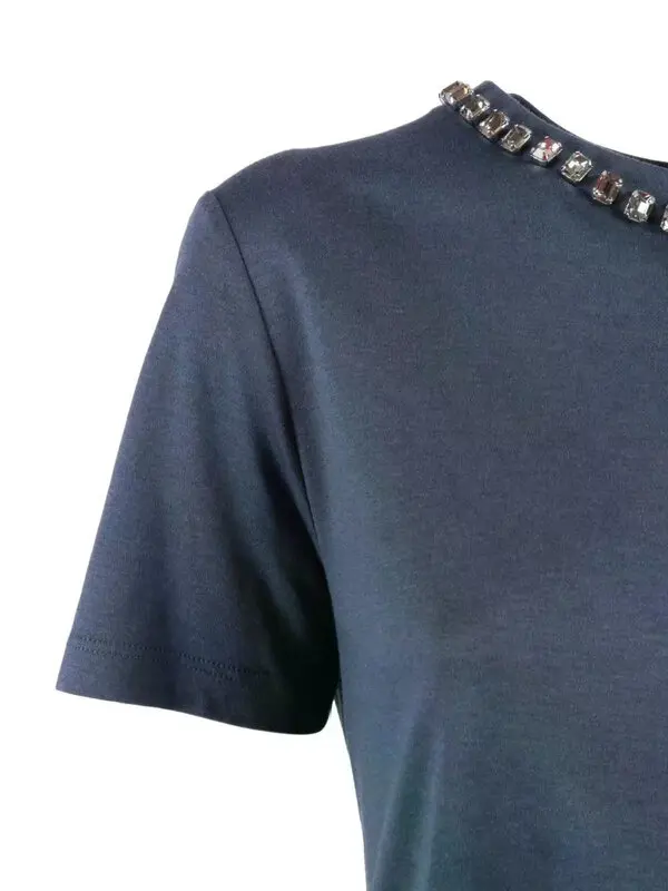 Max Mara Crystal-embellished T-shirt