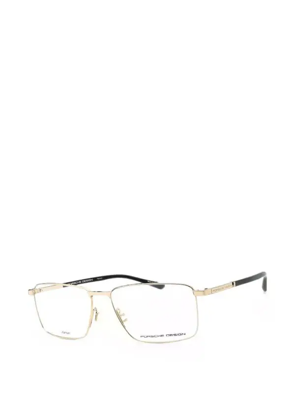 Porsche Design Rectangle-frame Glasses