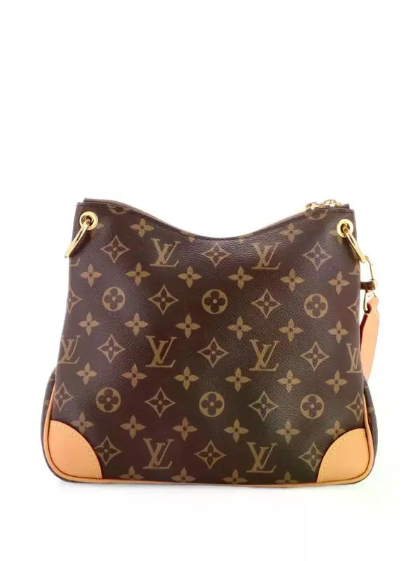 LOUIS VUITTON Monogram Canvas Odeon Nm Pm Crossbody Bag - Brown