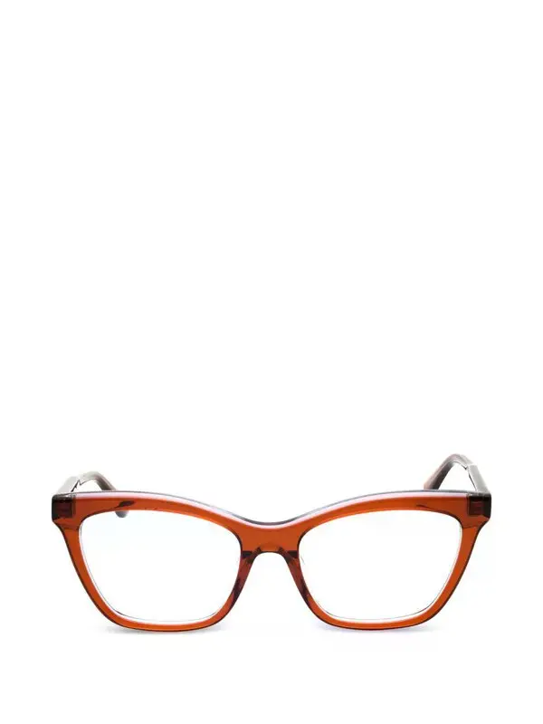 Calvin Klein Cat Eye Eyeglasses - Brown