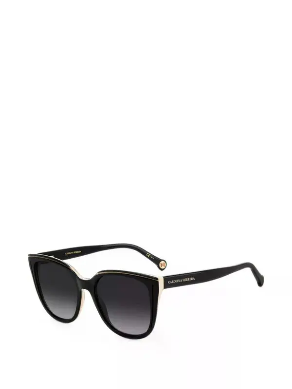 Carolina Herrera Oversized-frame Sunglasses - Black