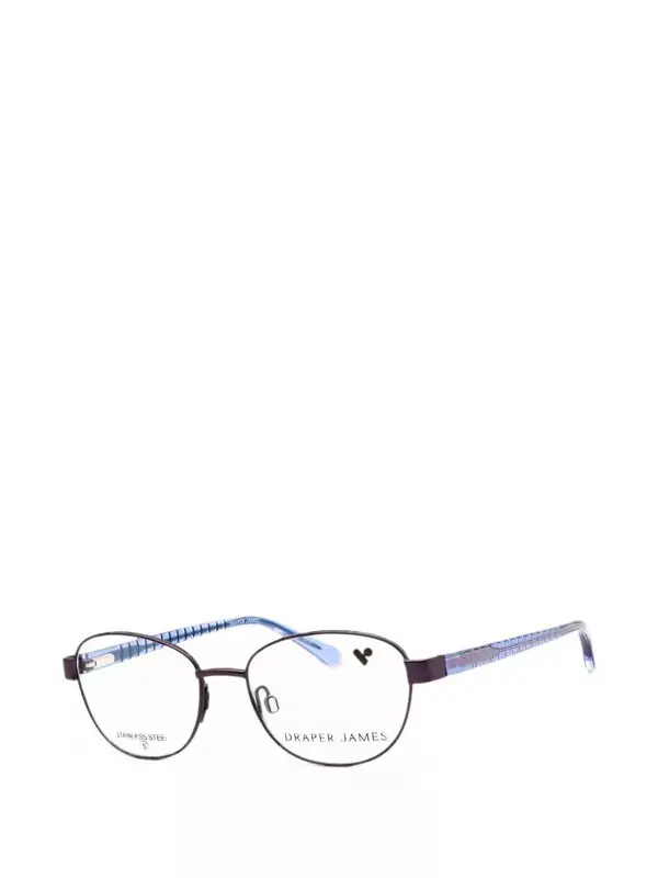 DRAPER JAMES Oval-frame Glasses