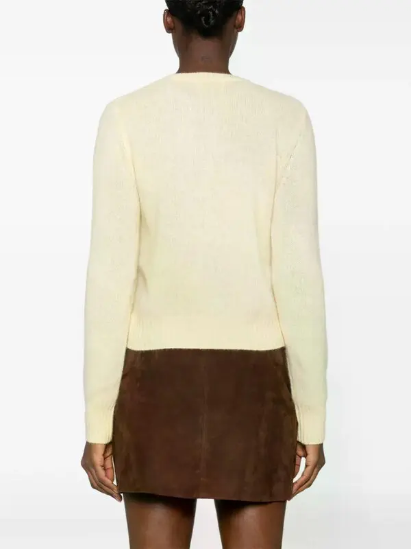 IVORY PARIS Lucy Button-up Cardigan - Yellow