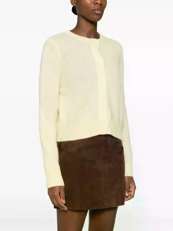 IVORY PARIS Lucy Button-up Cardigan - Yellow