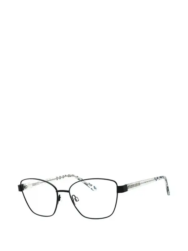 Bebe Eyeglasses With Heart Detail - Black