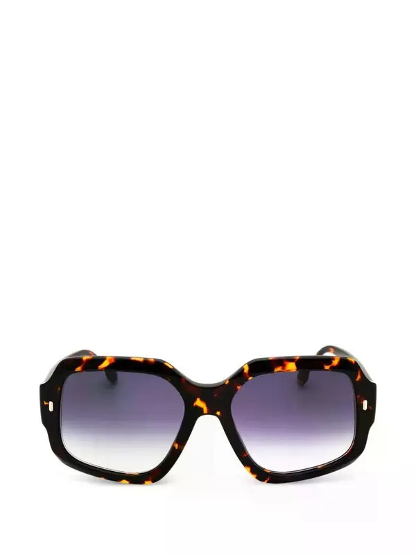 Carrera Eyewear Oversized Geometric Frame Sunglasses - Brown