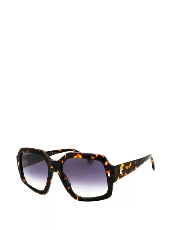 Carrera Eyewear Oversized Geometric Frame Sunglasses