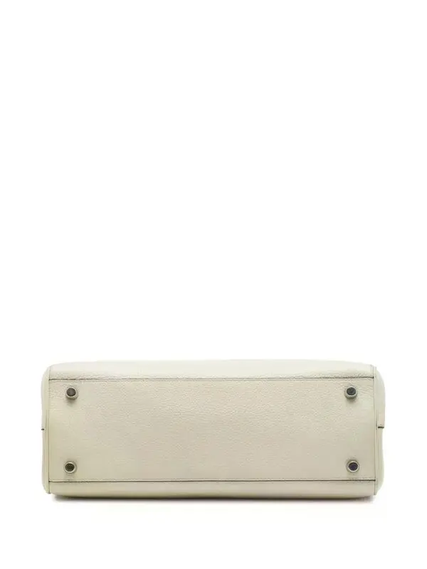 Gucci Zumi Top Handle Bag Satchel - White