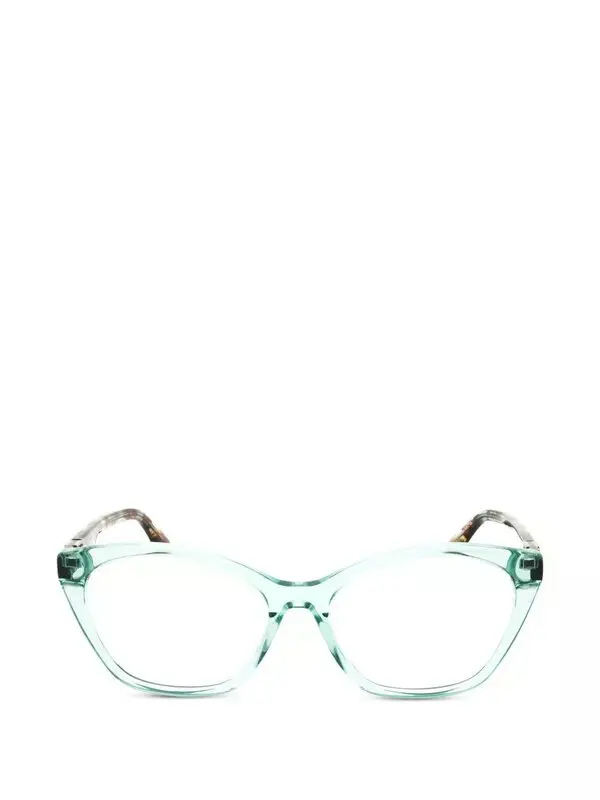 Guess Cat Eye Frame Eyeglasses - Green