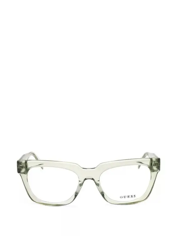 Guess Geometric Full Rim Eyeglasses