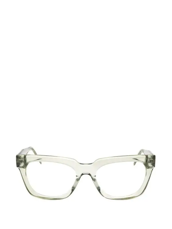 Guess Geometric Full Rim Eyeglasses - Green