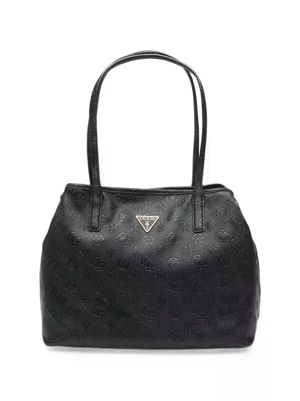 Guess Logo-embossed Tote Bag - Black