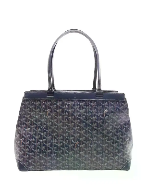 Goyard 2015-2026 Goyardine Bellechasse Pm Tote Bag - Blue