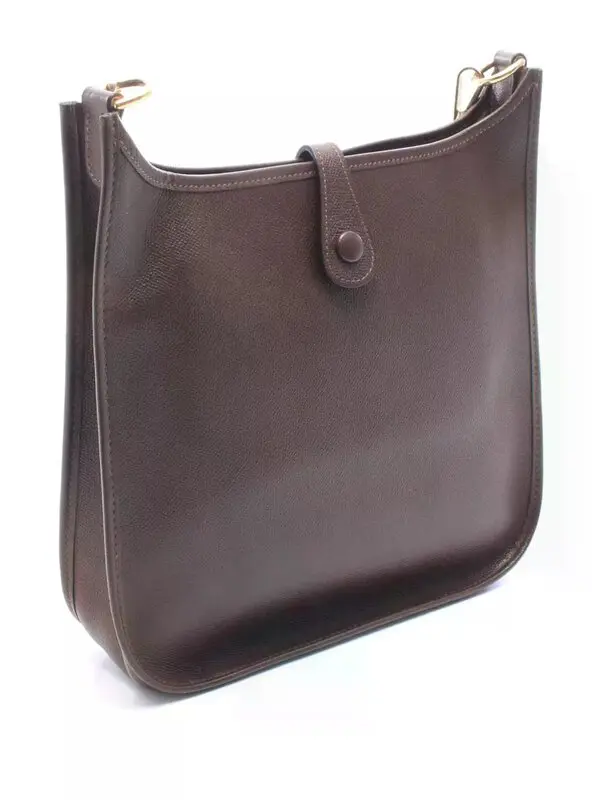 Hermès 2004 Epsom Evelyne Pm Crossbody Bag - Brown