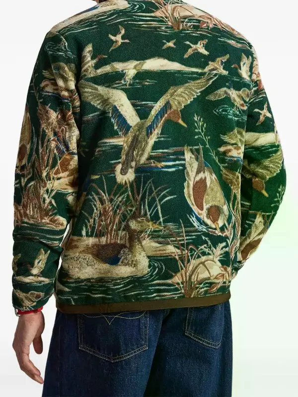 Polo Ralph Lauren Duck-print Fleece Sweatshirt