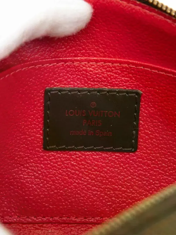 LOUIS VUITTON 2011 Damier Ebene Cosmetic Pm Pouch