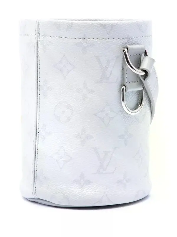 LOUIS VUITTON 2019 Monogram Chalk Nano Sling Bag Crossbody Bag - Grey