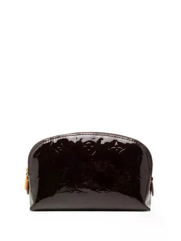 LOUIS VUITTON 2018 Monogram Vernis Cosmetic Pouch - Purple
