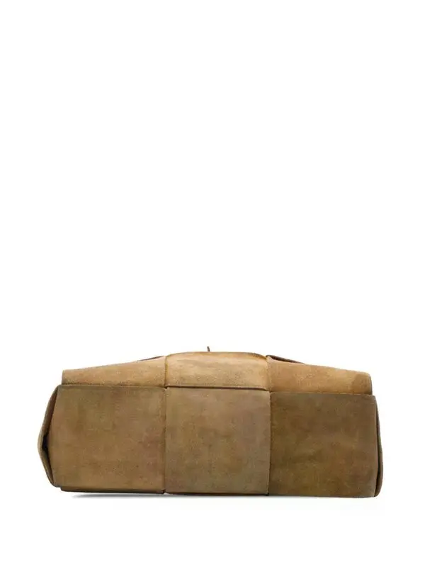 Bottega Veneta Suede Maxi Intrecciato Tote Bag