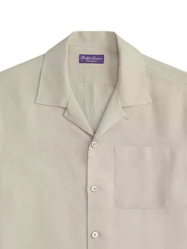 Ralph Lauren Purple Label Short-sleeved Camp-collar Shirt