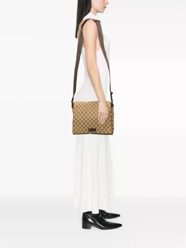 Gucci Gg Canvas Messenger Bag