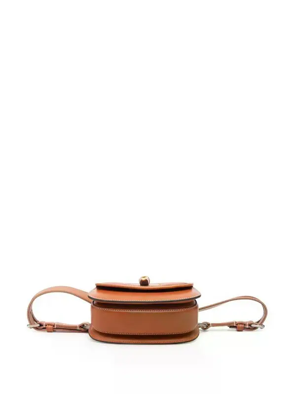 Gucci Calfskin Bamboo 1947 Belt Bag - Brown