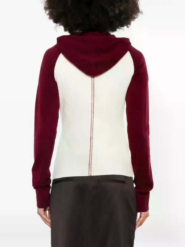 CUDDLEUP Raglan Sleeve Hooded Jumper