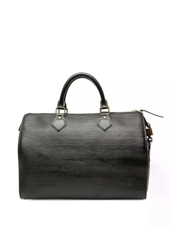 LOUIS VUITTON Epi Speedy 30 Boston Bag