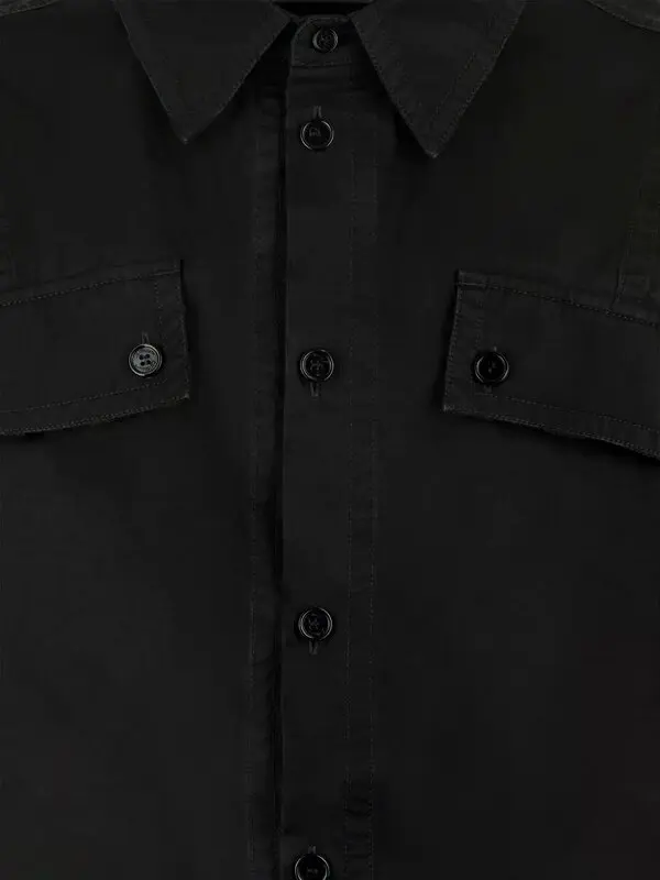 Off-White Logo-print Button-up Overshirt