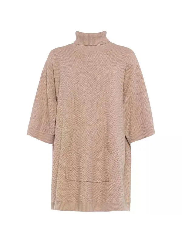ERES Matin Waffle-knit Roll-neck Sweater - Neutrals