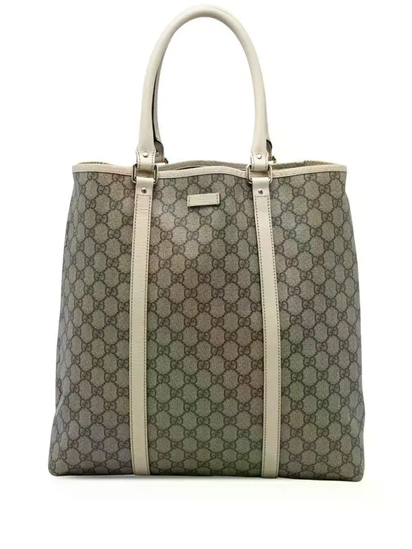Gucci 2016-2026 Gg Supreme Joy Vertical Tote Bag - Neutrals